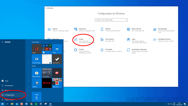 Como trocar de conta Microsoft para conta local no Windows 10